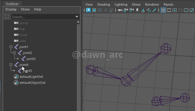 [Maya]Rigging 01 - Joint